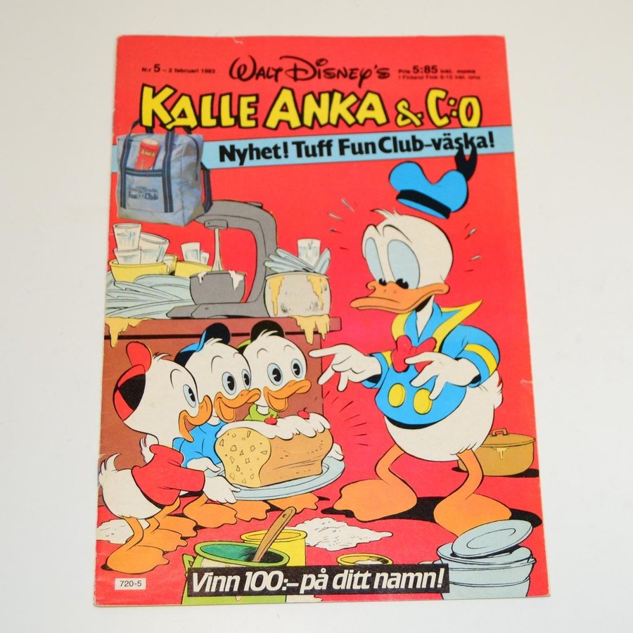 Kalle Anka & Co Nr 5 1983 #FN# | Köp på Tradera (600908394)