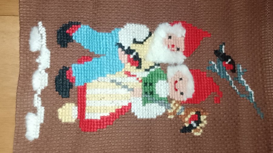 REA - Vintage Jul textilier - Äldre arvgods far.. | Köp på Tradera ...