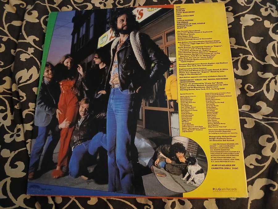 Crazy Joe And The Variable Speed Band - Louie's.. | Köp på Tradera ...