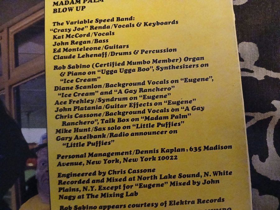 Crazy Joe And The Variable Speed Band - Louie's.. | Köp på Tradera ...