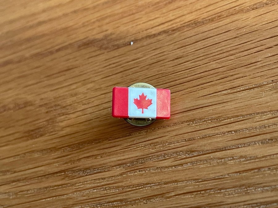 Pin, med Canadas flagga | Köp på Tradera (713652489)