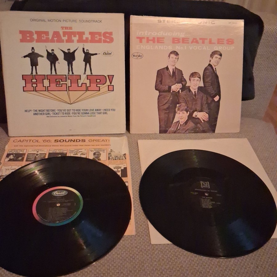 The Beatles - Help! & Introducing The Beatles | Köp på Tradera (713505558)