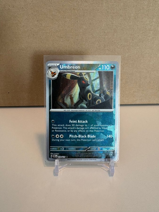 Umbreon 59/131 Poke Ball Holo Pokemon Prismatic.. | Köp på Tradera ...
