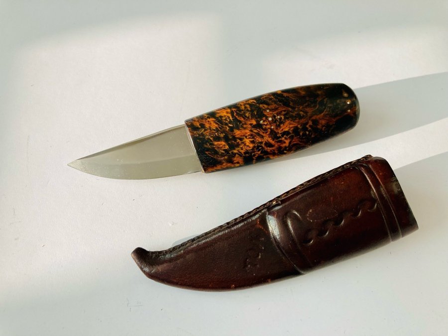 Vacker liten kniv tillverkad av Nils-Olof Walli.. | Köp på Tradera ...