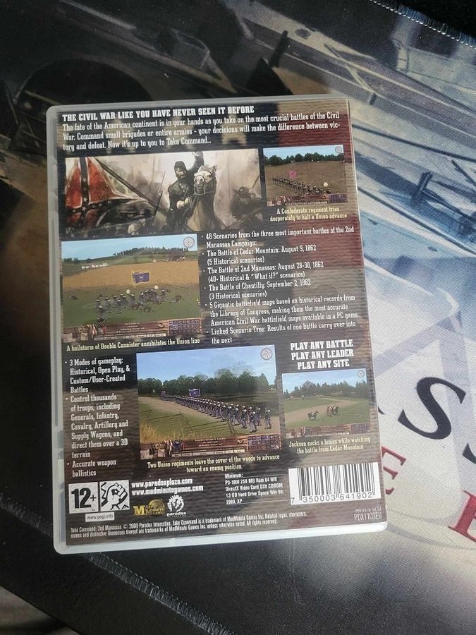 American Civil War: Take Command - Second Manas.. | Köp på Tradera ...