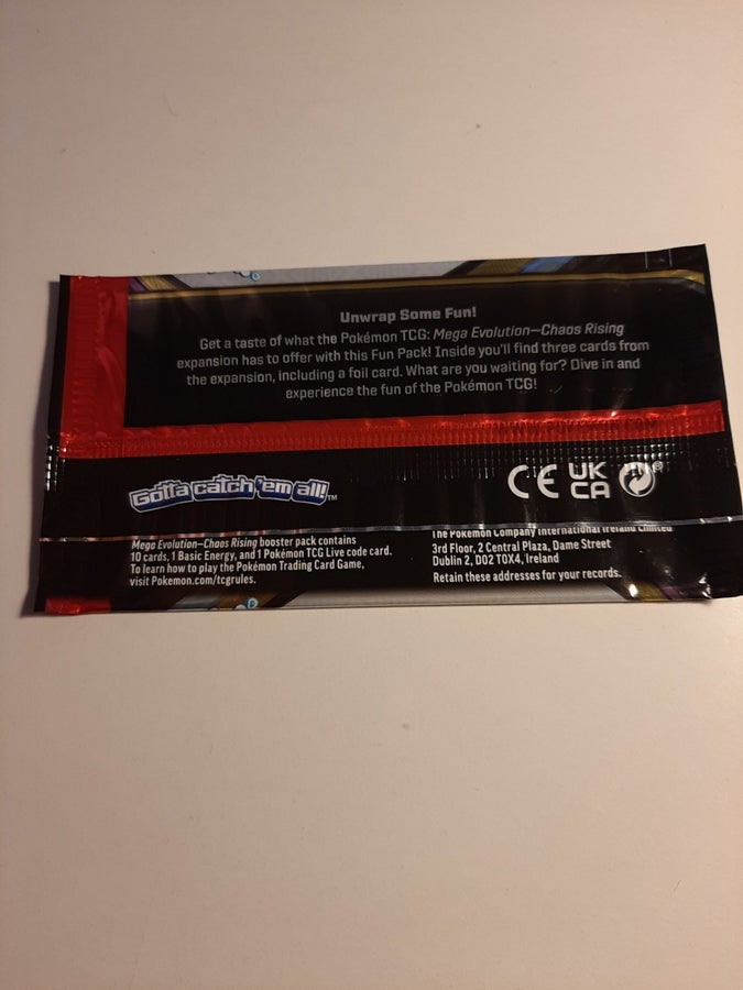 Pokémon TCG: Mega Evolution Chaos Rising Fun Pack | Köp på Tradera ...
