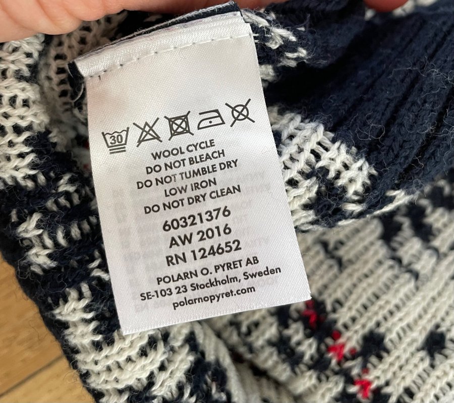 Polarn O. Pyret jultröja i ull och bomull strl 86 | Köp på Tradera ...