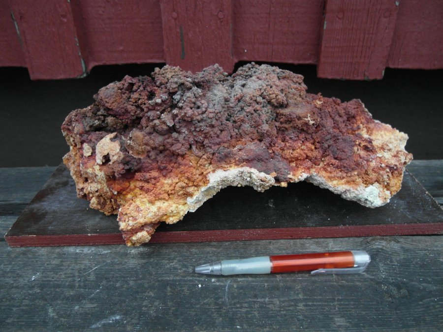 lava / stenformation från vulkanen Eldfell på ö.. | Köp på Tradera ...