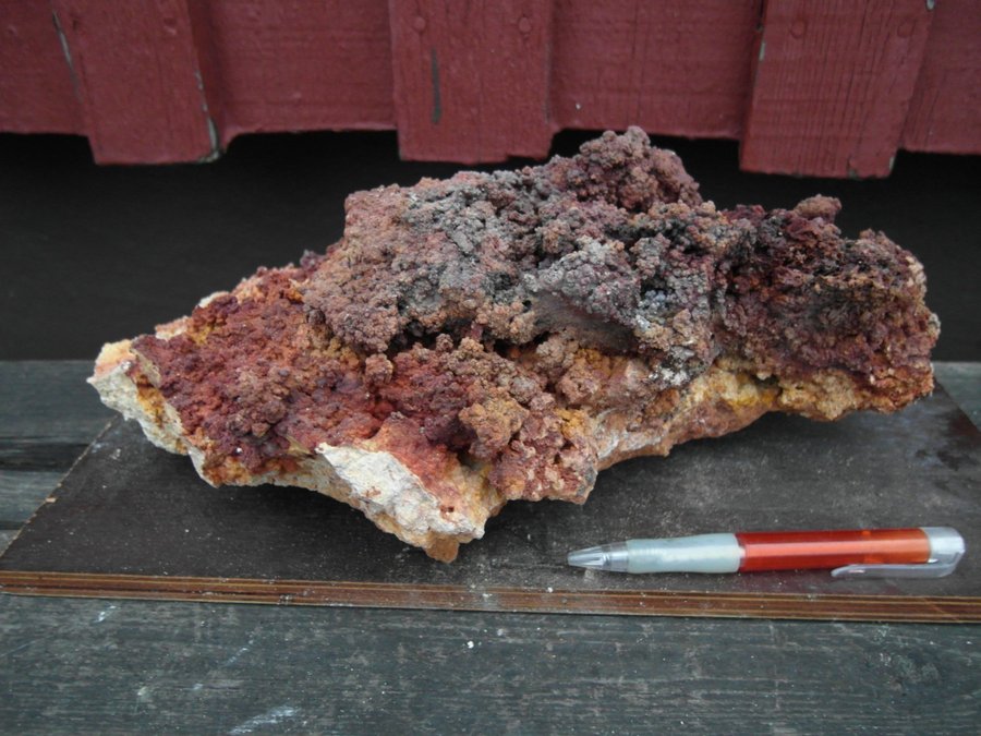 lava / stenformation från vulkanen Eldfell på ö.. | Köp på Tradera ...