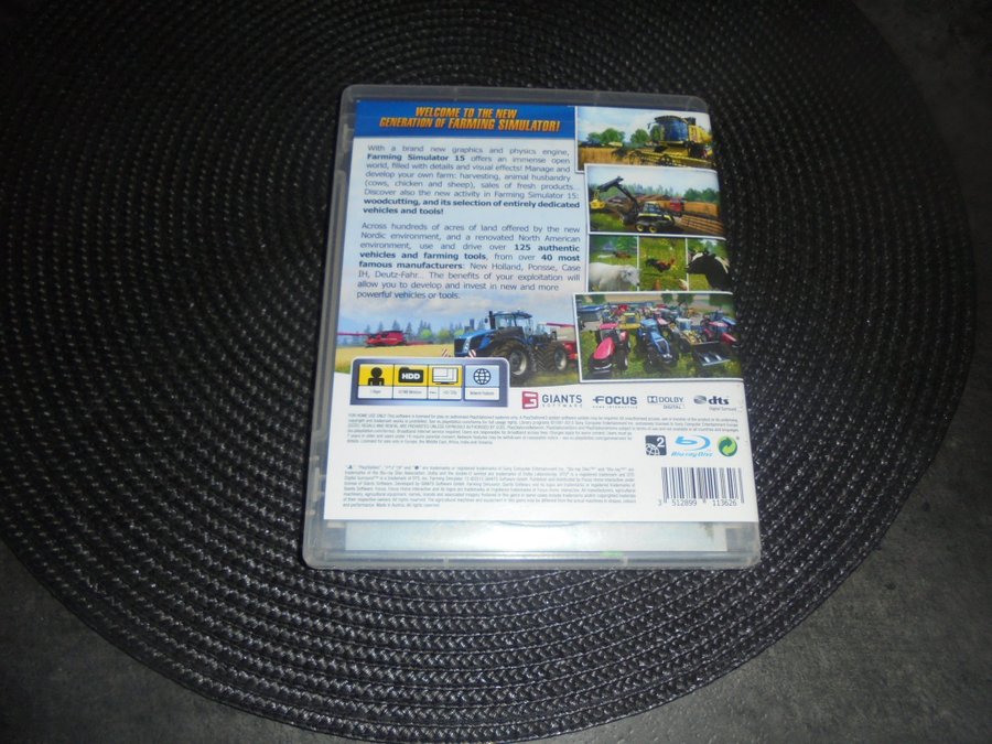 Farming Simulator 15 - PS3 fungerar perfekt | Köp på Tradera (713305056)