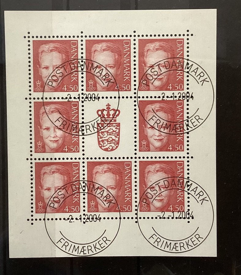 Danmark småark AFA nr. 15 stemplet | Köp på Tradera (710713802)