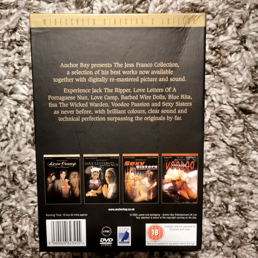 The Jess Franco Collection - 8 Disc Box Set DVD.. | Köp på Tradera ...