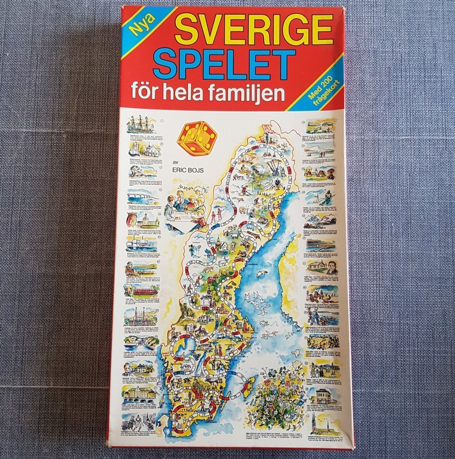 Mormors sällskapsspel: Sverige Spelet för hela .. | Köp på Tradera ...