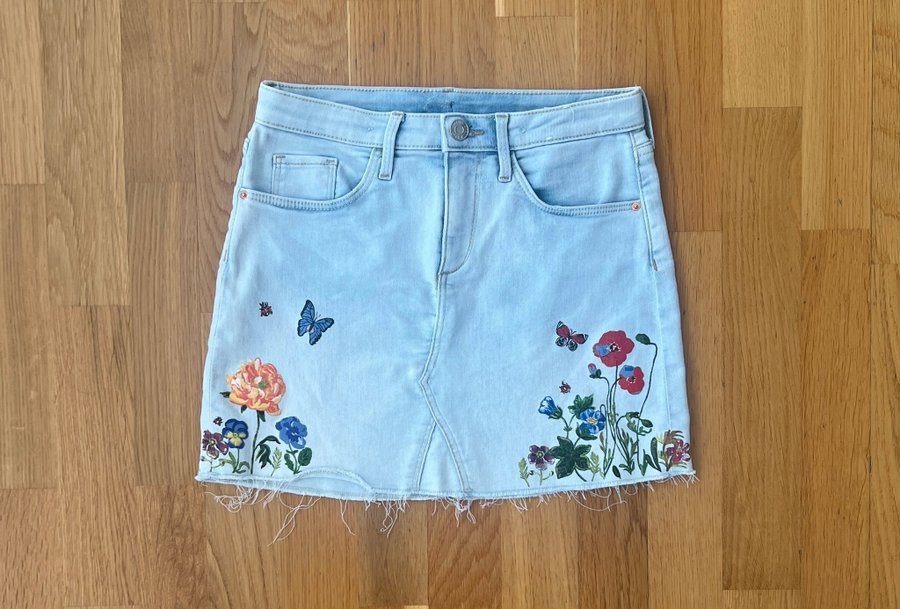 JEANSKJOL NATHALIE LETE X H&M KJOL 140 | Köp på Tradera (735341949)