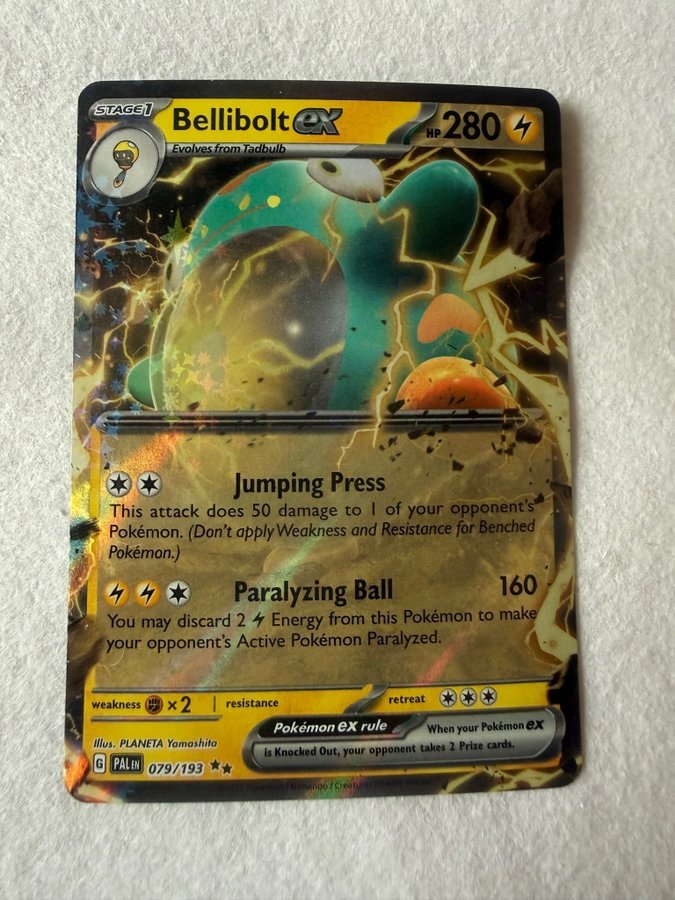 Bellibolt ex 79/193 Paldea Evolved Pokemonkort | Köp på Tradera (732699750)