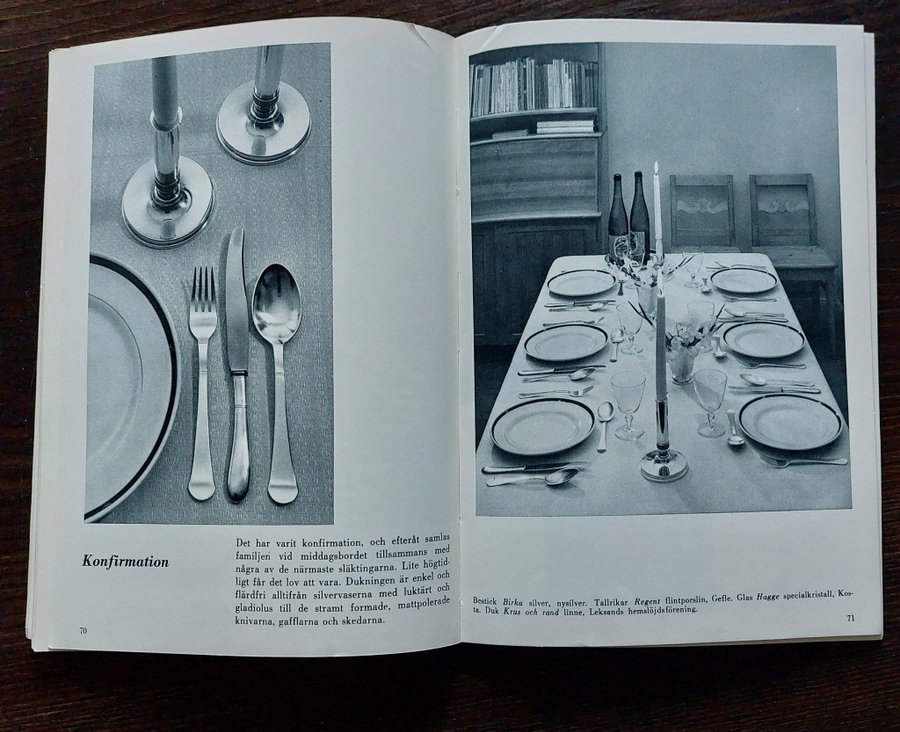 Liten bok - Ett Dukat Bord - Lilly Arrhenius - .. | Köp på Tradera ...