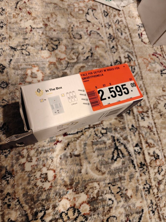 Yale Smart Living SR-PVC PIR Video Camera | Köp på Tradera (712110555)