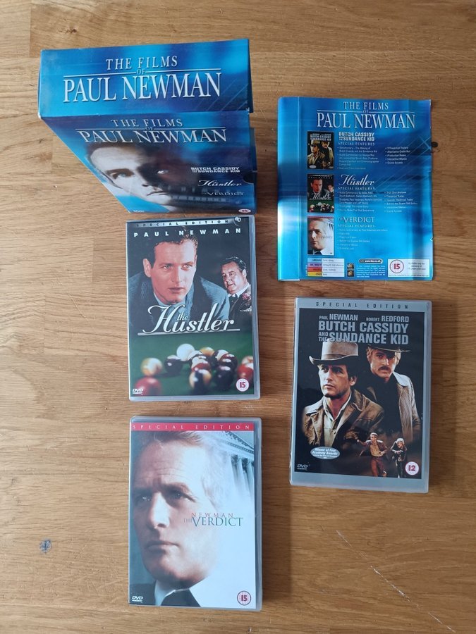 The Films of Paul Newman - DVD Box | Köp på Tradera (711514600)