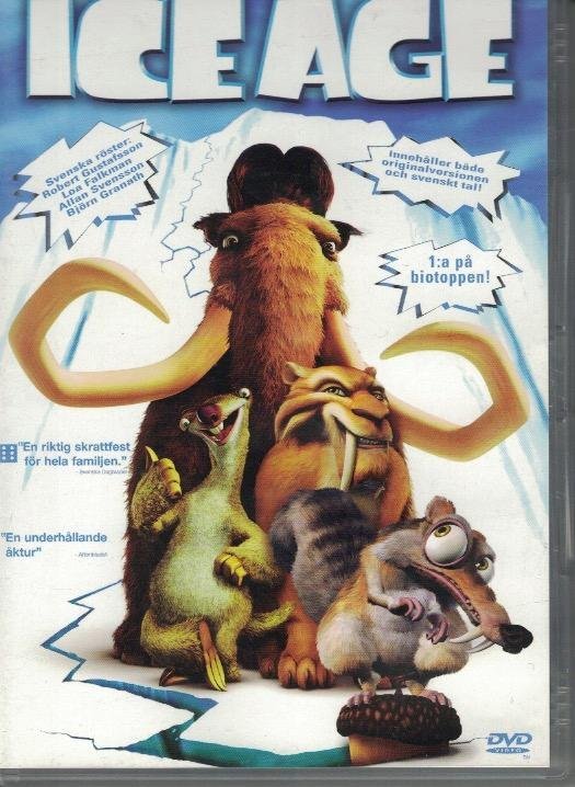 2 DVD filmer ICE AGE o GUSTAF Tecknad barnfilm... | Köp på Tradera ...