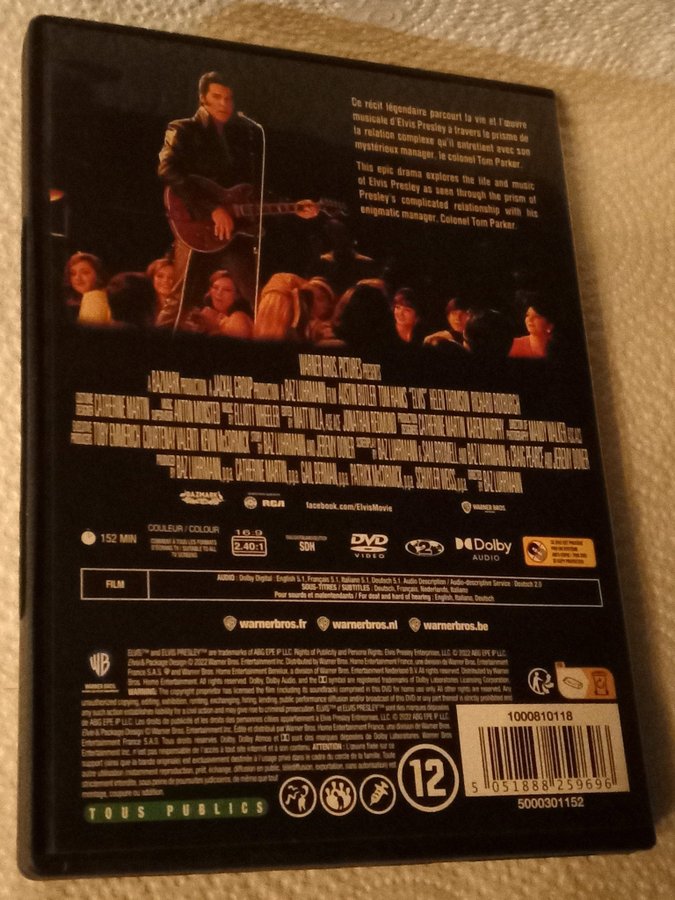 DVD-film ELVIS biofilm Baz Luhrmann Austin Butl.. | Köp på Tradera ...