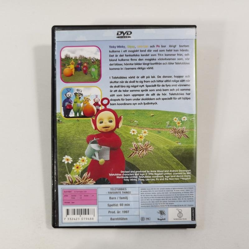 Teletubbies: Favoritsaker - DVD SE 1997 | Köp på Tradera (601639675)