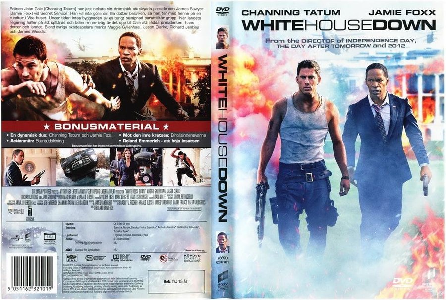 White House Down Dvd Cover