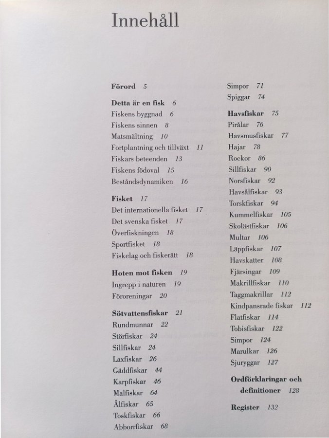 Fiskar i våra vatten av Olle W. Nilsson och Rol.. | Köp på Tradera ...