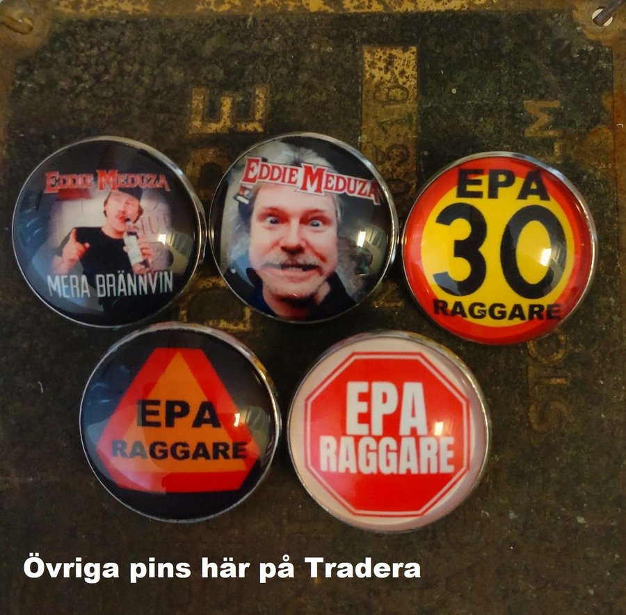 Metall Pin Knappmärke EPA RAGGARE Badge Dunk Ra.. | Köp på Tradera ...