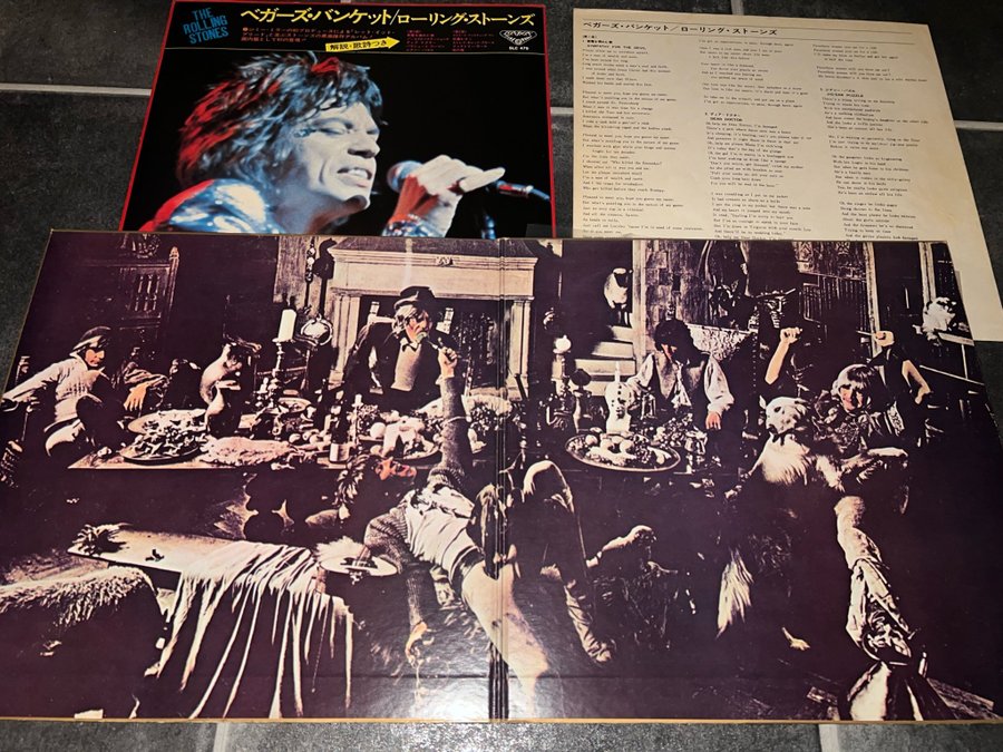The Rolling Stones - Beggars Banquet Japan Pres.. | Köp på Tradera ...
