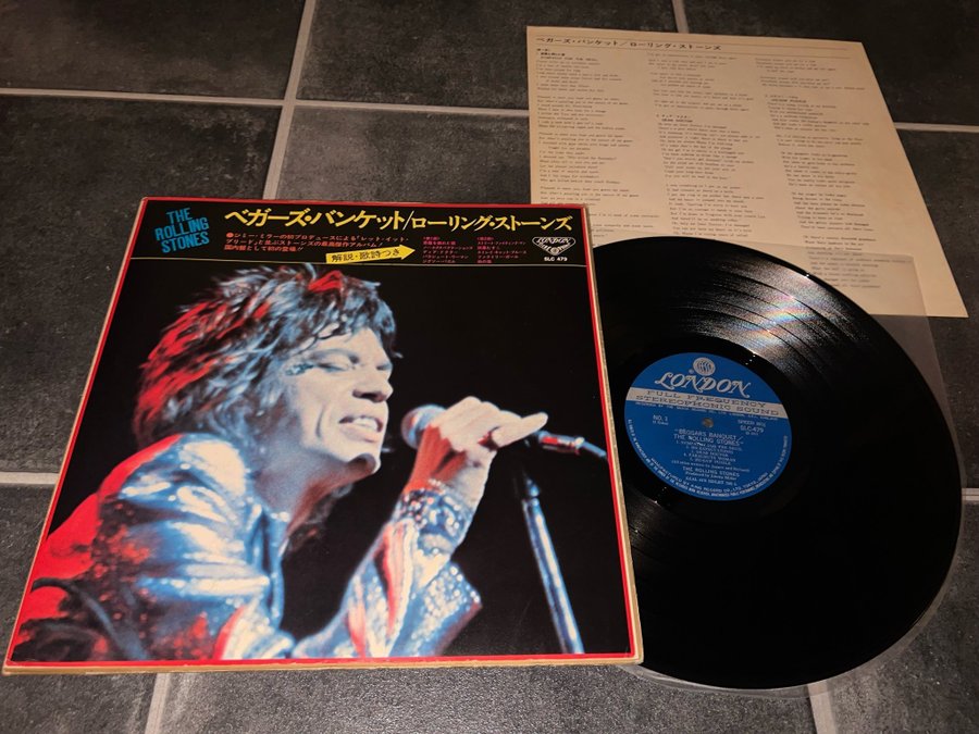 The Rolling Stones - Beggars Banquet Japan Pres.. | Köp på Tradera ...