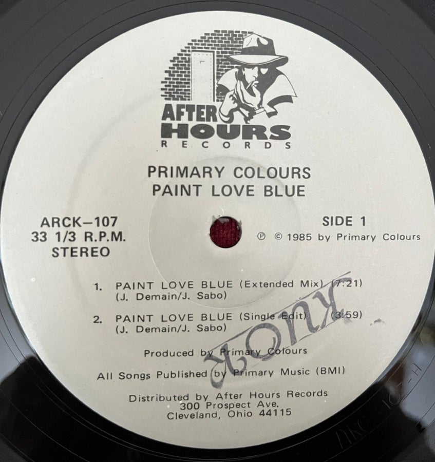 Primary Colours - Paint Love Blue - Vinyl EP | Köp på Tradera (736700585)