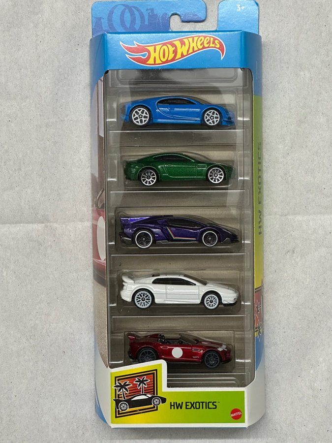Se produkter som liknar HOT WHEELS BASIC CAR 5 PACK m.. på Tradera (695173190)