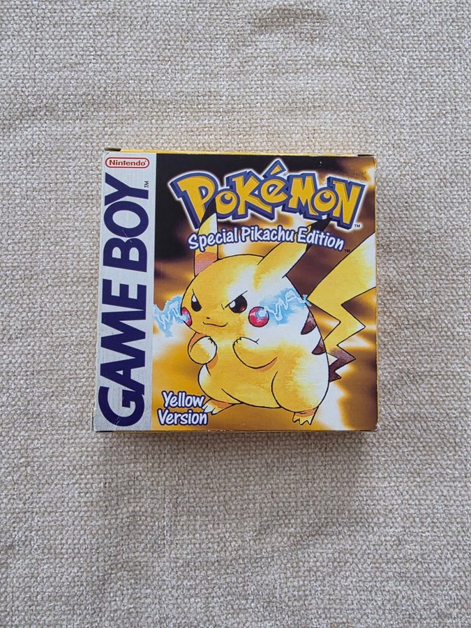 Pokémon Yellow Version - Game Boy | Köp på Tradera (711852737)
