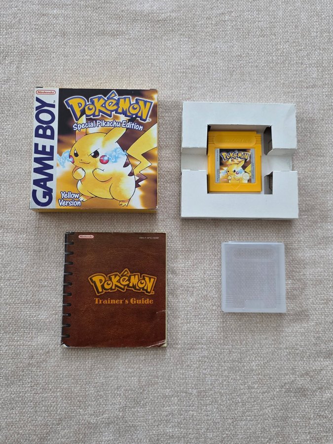 Pokémon Yellow Version - Game Boy | Köp på Tradera (711852737)