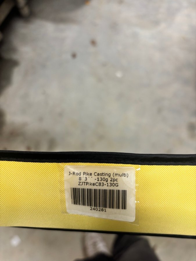 J-Rod Pike Casting Spö 8'3" 130g | Köp på Tradera (700372383)