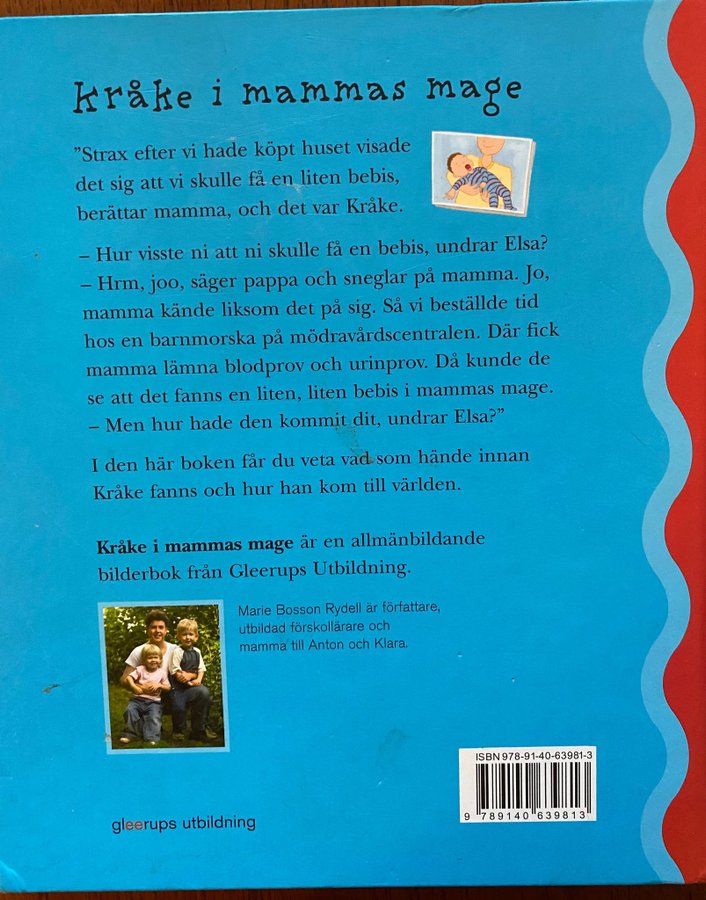 Kråke i mammas mage av Marie Bosson Rydell & Je.. | Köp på Tradera ...