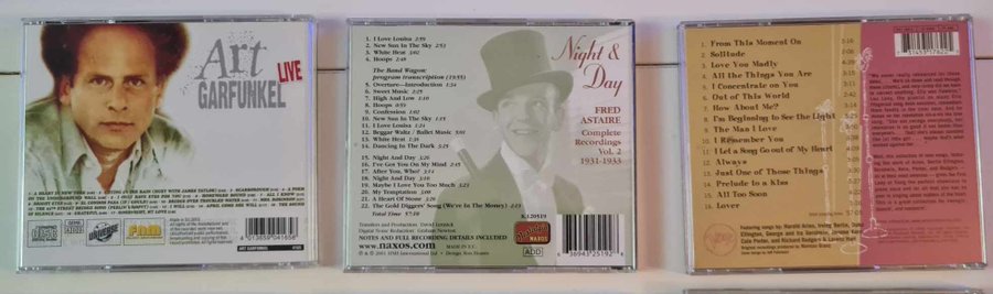 Musik samling- 10CDs- Art Garfunkel, Fred Astai.. | Köp på Tradera ...