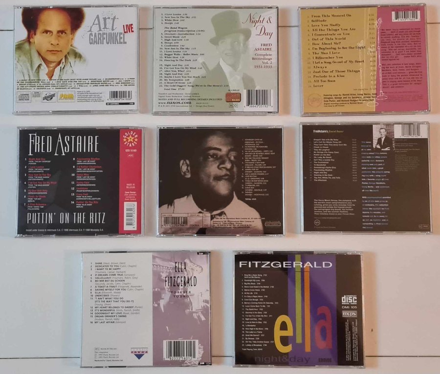 Musik samling- 10CDs- Art Garfunkel, Fred Astai.. | Köp på Tradera ...