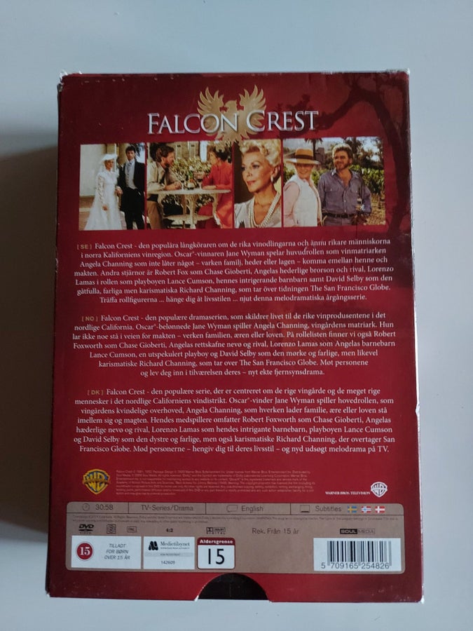 Se produkter som liknar Falcon Crest - Komplett Säson.. på Tradera ...