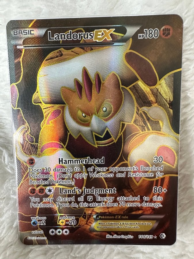 Se produkter som liknar Landorus EX - Pokémonkort på Tradera (707826659)