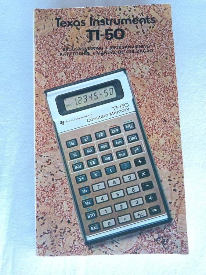 Texas Instruments TI-50 Kalkylator med Bruksanv.. | Köp på Tradera ...