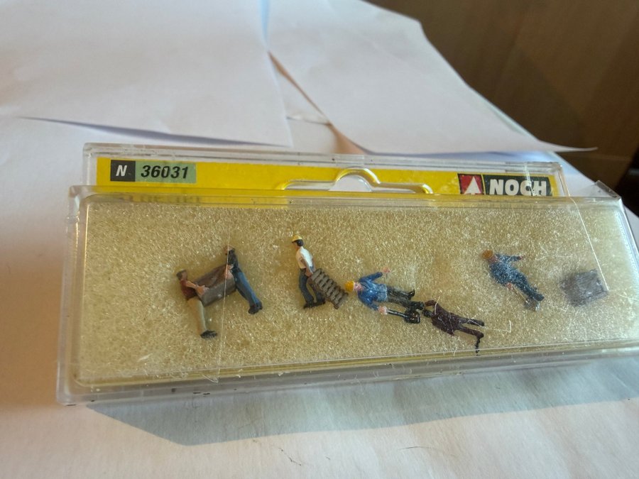 NOCH N 36031 Arbetare Figurer | Köp på Tradera (733883417)