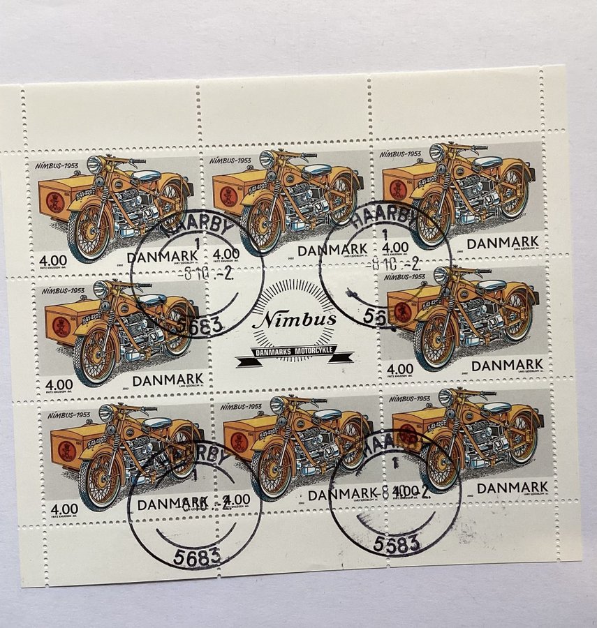 Danmark småark AFA nr. 4 stemplet | Köp på Tradera (710713829)