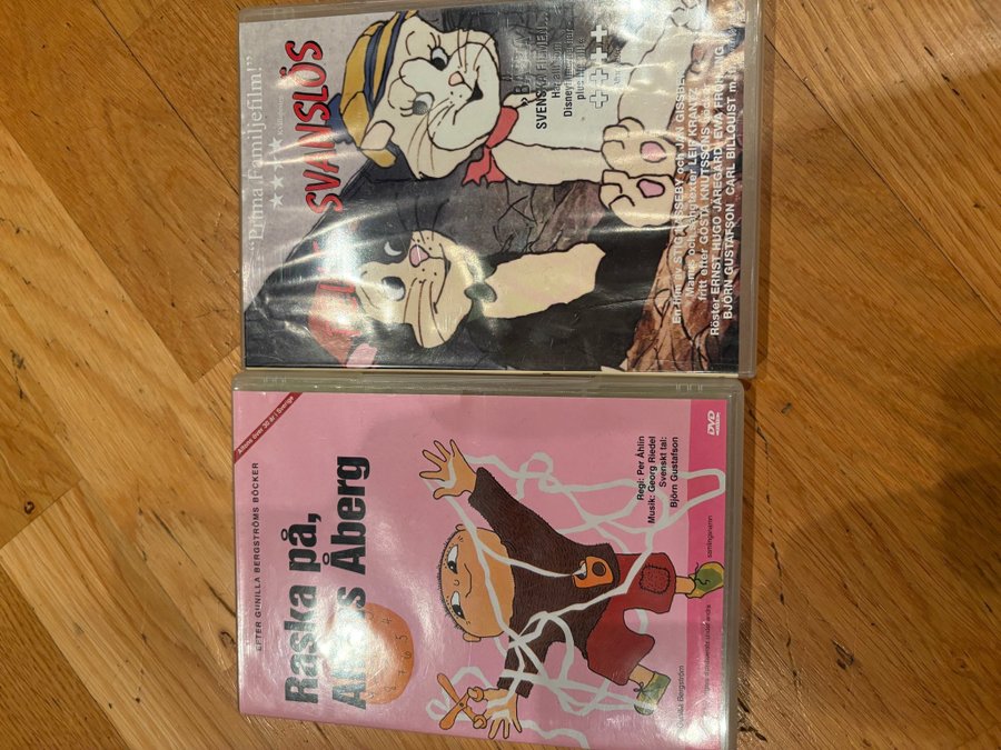 Pelle Svanslös och Raska På, Alfons Åberg DVD | Köp på Tradera (698370663)