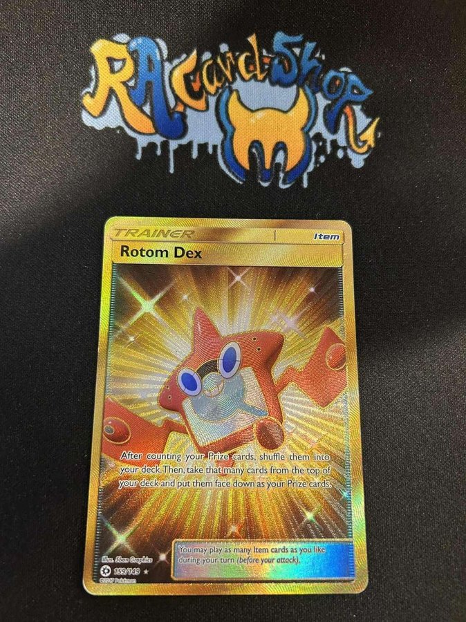 Se produkter som liknar Rotom Dex Secret Rare 159/149.. på Tradera ...