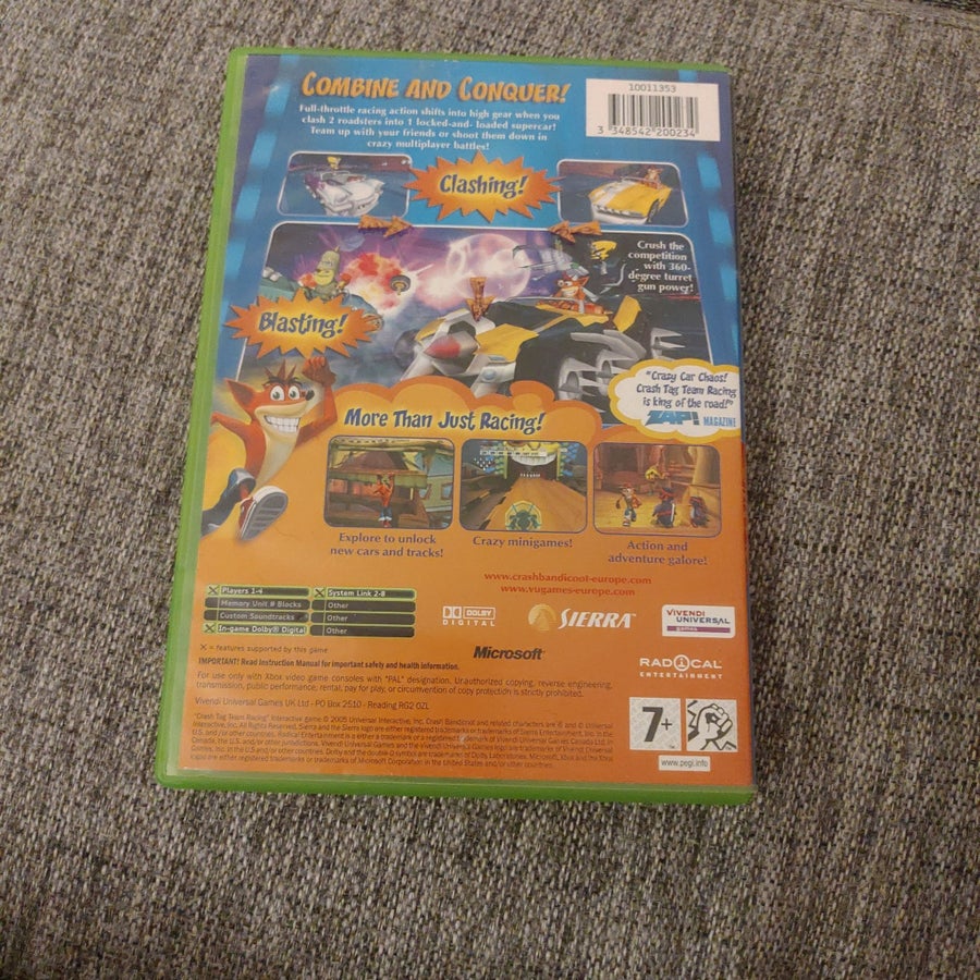 Crash Tag Team Racing - Xbox GM-0035 | Köp på Tradera (716853631)