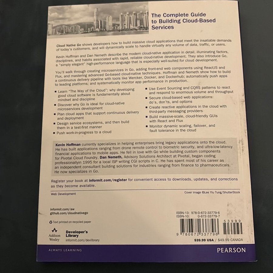Cloud Native Go av Kevin Hoffman och Dan Nemeth | Köp på Tradera (709310290)