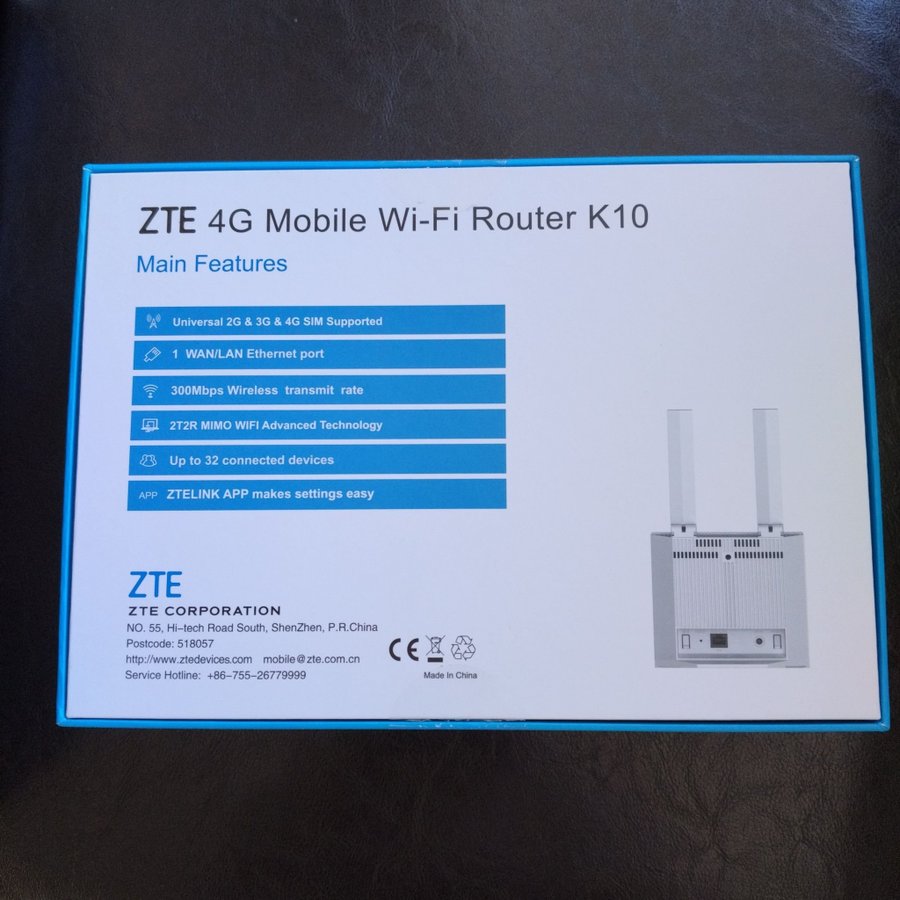 Se produkter som liknar ZTE 4G Mobil Wi-Fi Router K10 på Tradera ...