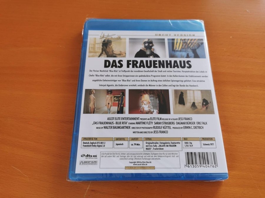 Blue Rita (1977) BLU-RAY! Jesus Jess Franco (Pa.. | Köp på Tradera ...