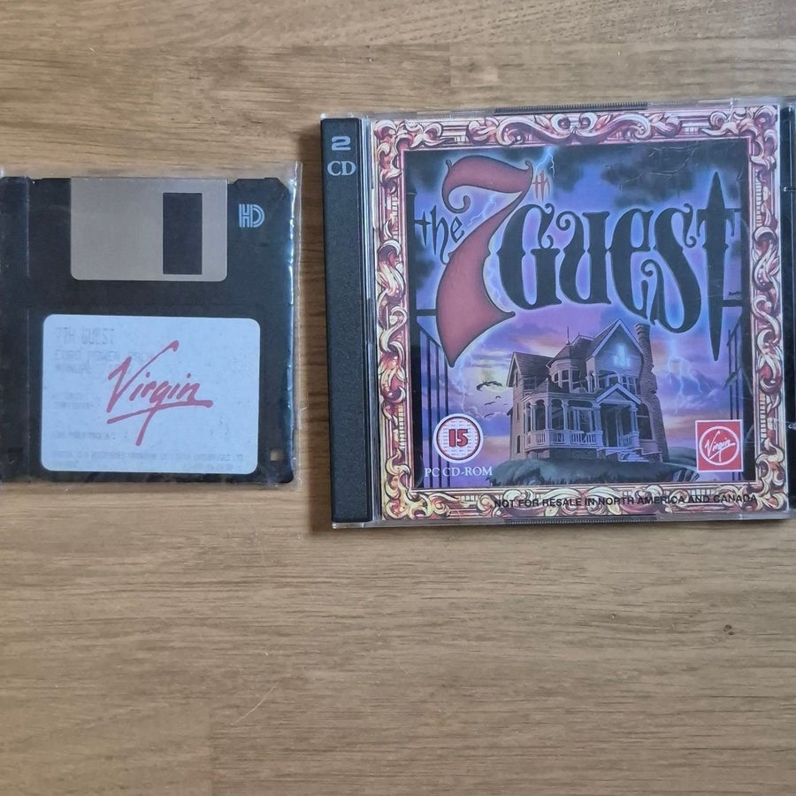 The 7th Guest - Komplett PC Spel CD-ROM | Köp på Tradera (714490455)